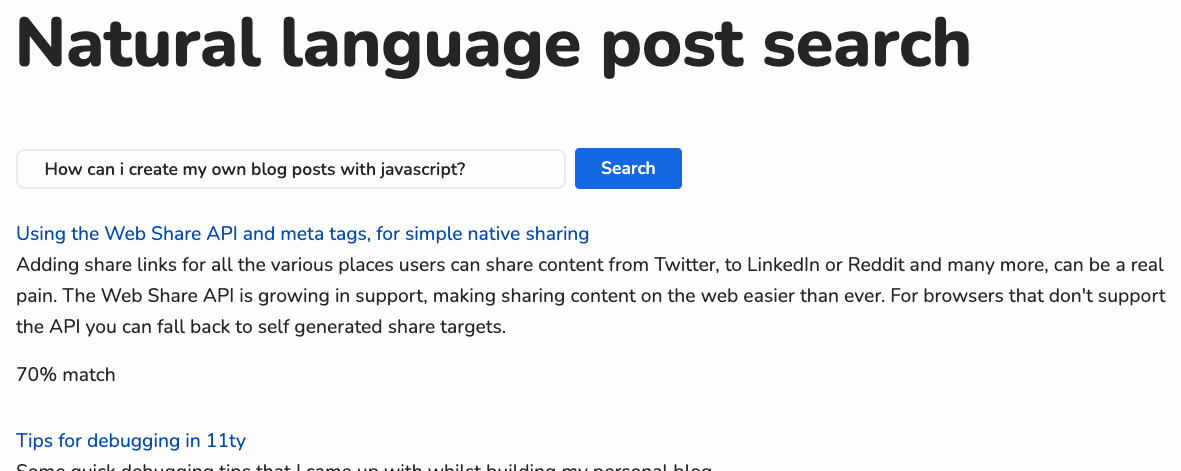 Natural Language Search For Blog Posts Using Tensorflowjs Griffa Dev