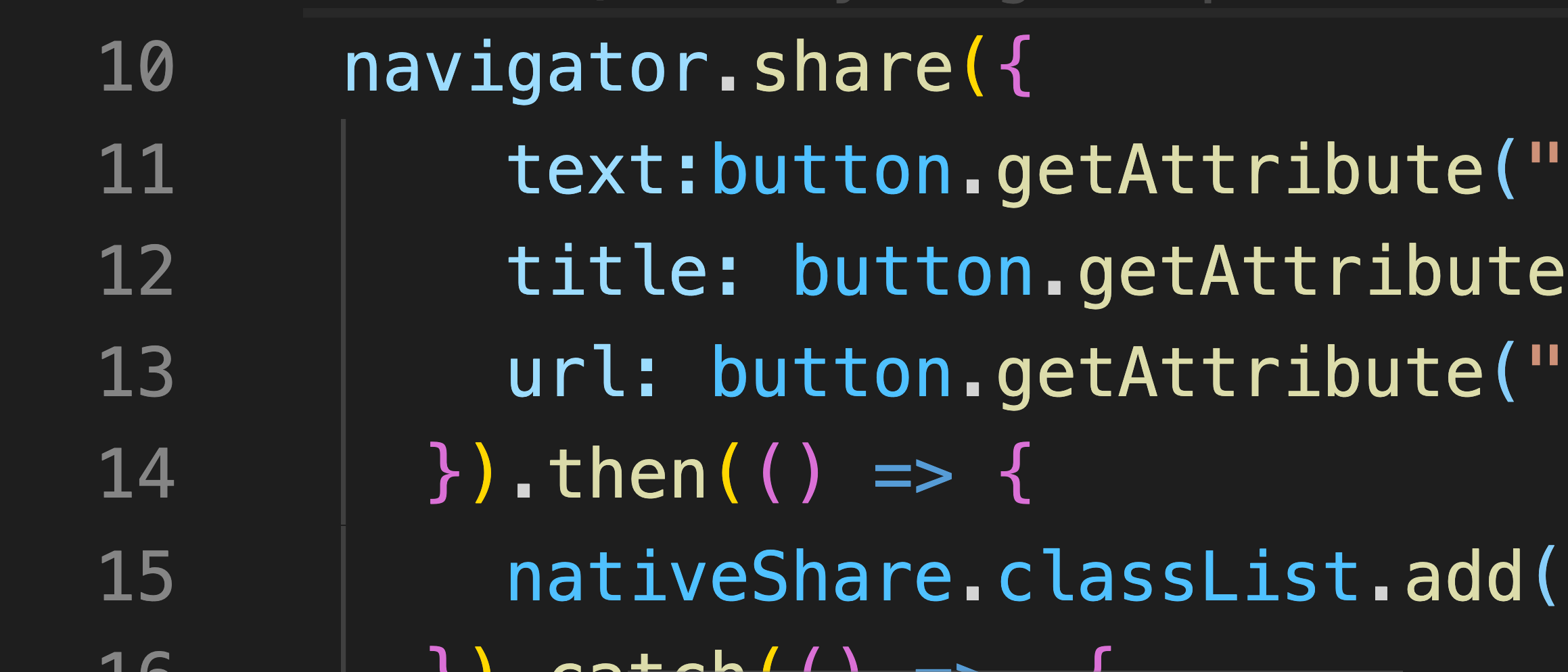 Using The Web Share Api And Meta Tags For Simple Native Sharing Griffadev